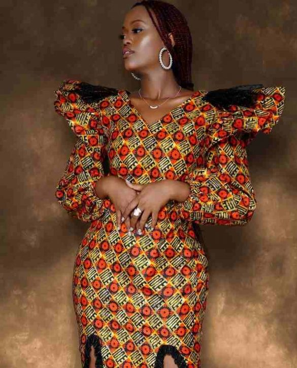 See these Breathtaking Kitenge Styles for Ladies - Claraito's Blog