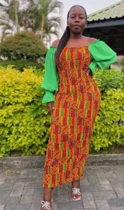 See these Breathtaking Kitenge Styles for Ladies - Claraito's Blog