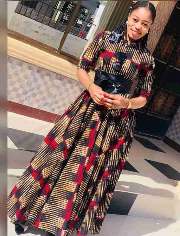 See these Breathtaking Kitenge Styles for Ladies - Claraito's Blog