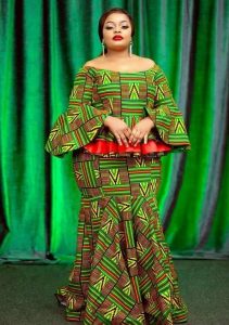 See these Breathtaking Kitenge Styles for Ladies - Claraito's Blog