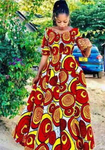 See these Breathtaking Kitenge Styles for Ladies - Claraito's Blog