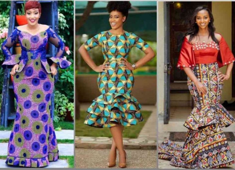 See these Breathtaking Kitenge Styles for Ladies - Claraito's Blog