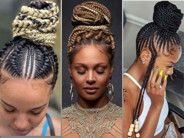 Simple Braided Updo Hairstyles for Black Hair - Protective hairstyles ...