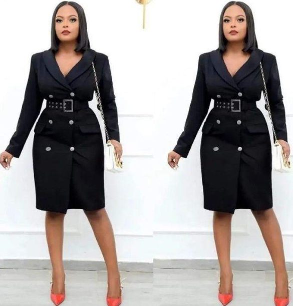 Simple English Gown Styles for Ladies - For office and other formal ...