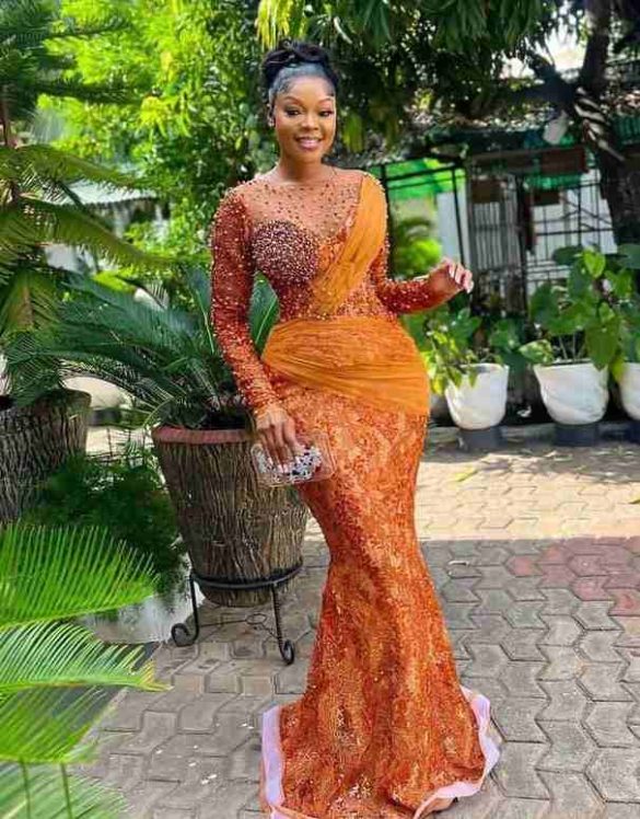 Lace Styles for Festive Season: 40 Cool Styles - Claraito's Blog