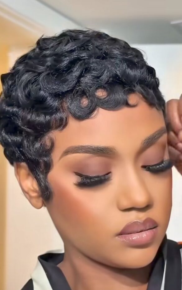 Chioma's Bold Pixie Cut: A Wedding Hair Trend to Watch - Claraito's Blog